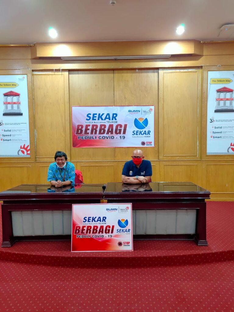 Acara Sekar Telkom Medan Berbagi Peduli Covid-19 – P2Tel