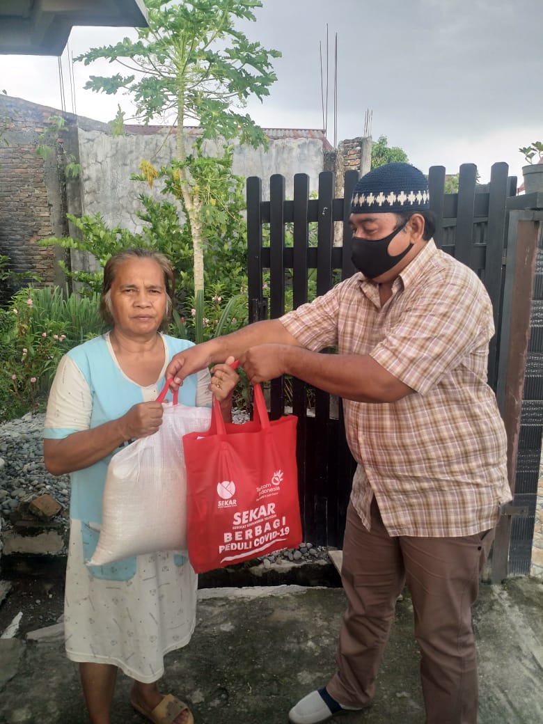 Acara Sekar Telkom Medan Berbagi Peduli Covid-19 – P2Tel