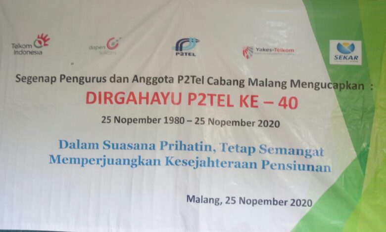 PC Malang Melaksanakan Syukuran HUT P2Tel Ke 40 – P2Tel