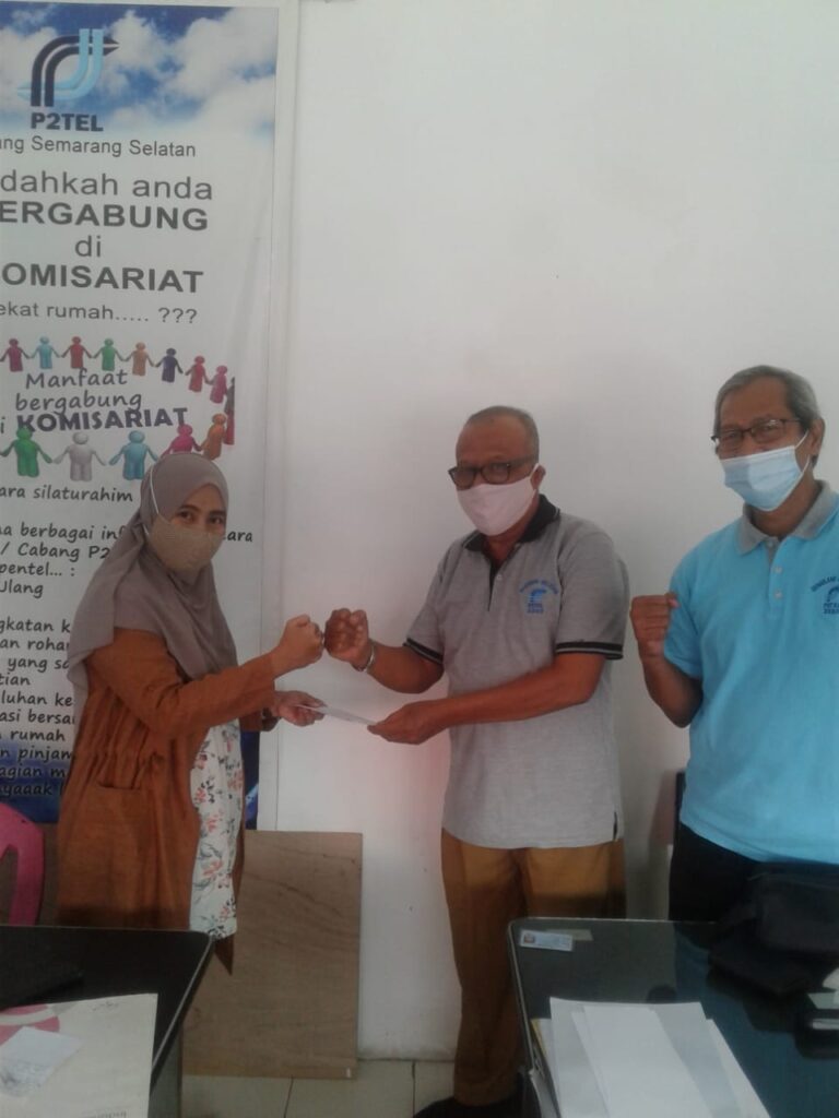 PC Semarang Serahkan Dakem Kpd AW 2 PMP – P2Tel