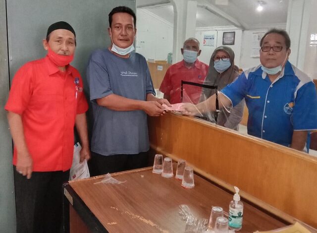 PC Medan Dua Menyerahkan Dakem Kpd AW 2 PMP – P2Tel