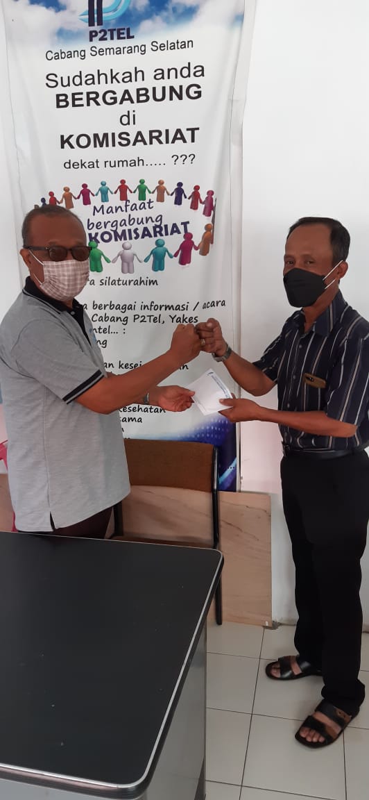 Cabang Semarang Selatan Serahkan Dakem Kpd 2 AW PMP – P2Tel