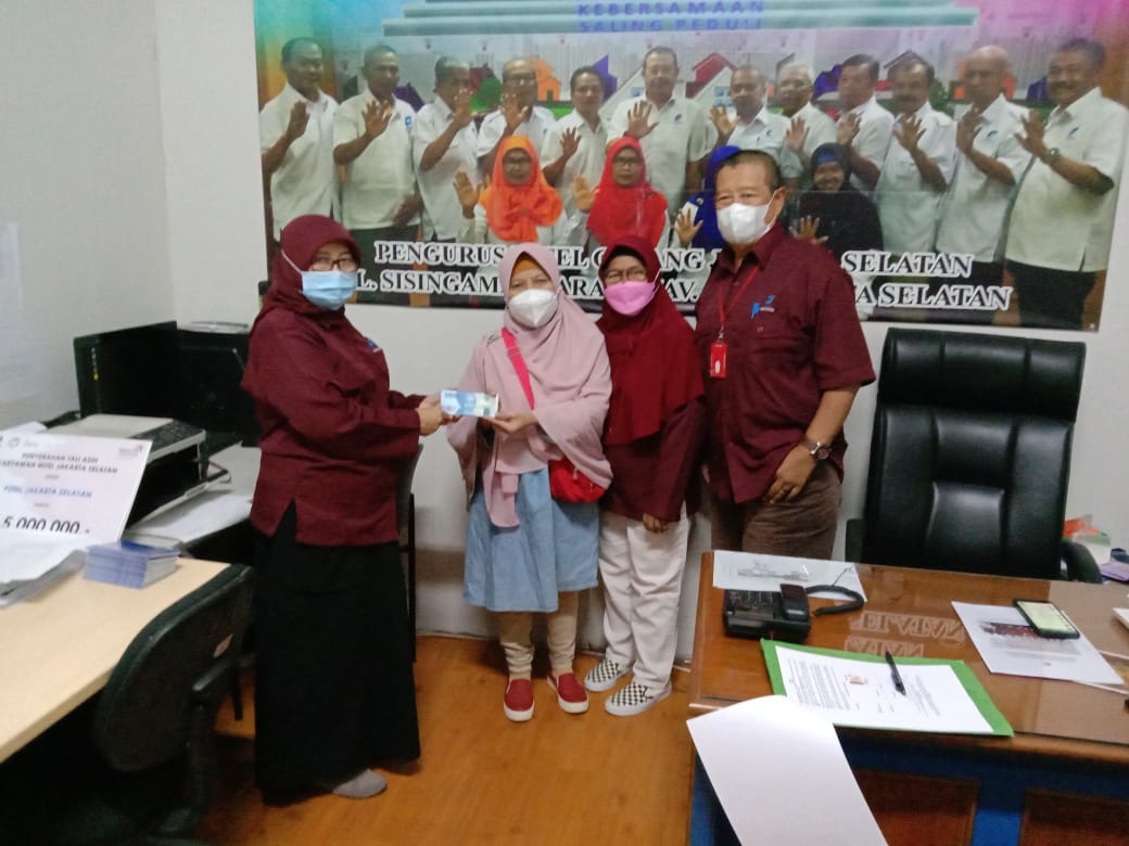 P2Tel Cab Jakarta Selatan Serahkan Pinjaman Modal Dari Zakatel Utk Dua PMP – P2Tel