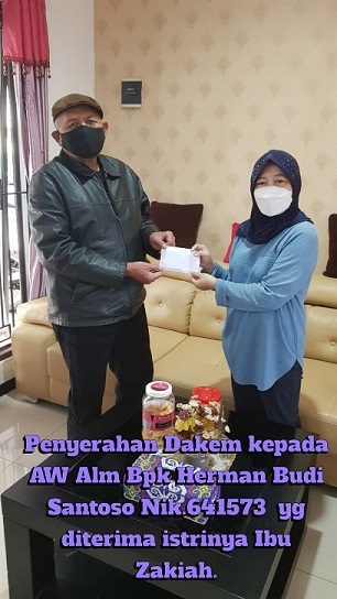Penyerahan DAKEM Dari P2Tel Bandung Timur Kpd AW 2 PMP – P2Tel
