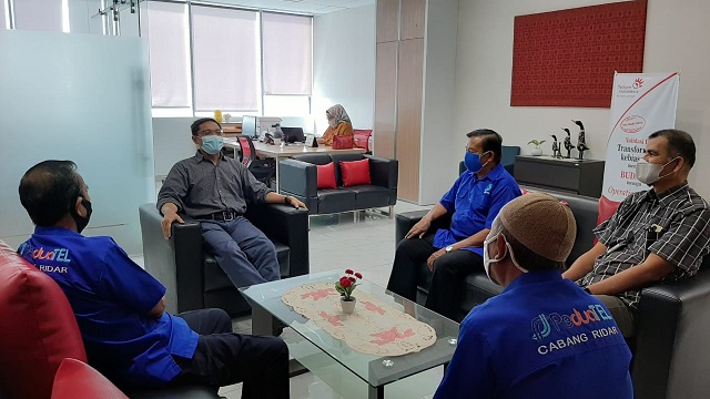 Cabang P2Tel RIDAR Bersilatturahmi Dengan GM Witel RIDAR – P2Tel