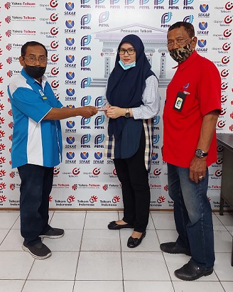 PC MedanSatu Menyerahkan Dankem Kpd AW Alm 2 PMP – P2Tel