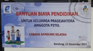 Zakatel Bantu Biaya Pendidikan Keluarga PS PMP Bandung Selatan – P2Tel