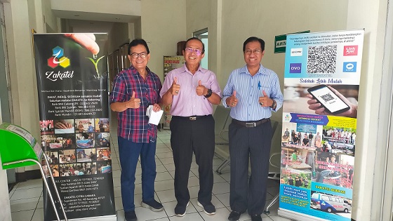 Zakatel Dan MBB Menebar 1 Ton Beras Utk Anggota P2Tel Bandung Raya – P2Tel