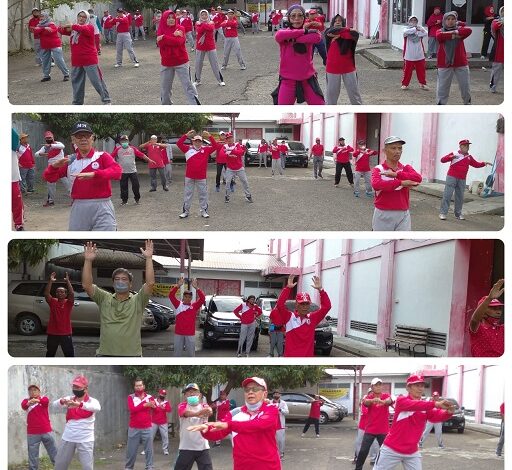 P2tel Cabang Padang Senam Bersama (KJS) Para Pensiunan(11-02-2022) – P2Tel