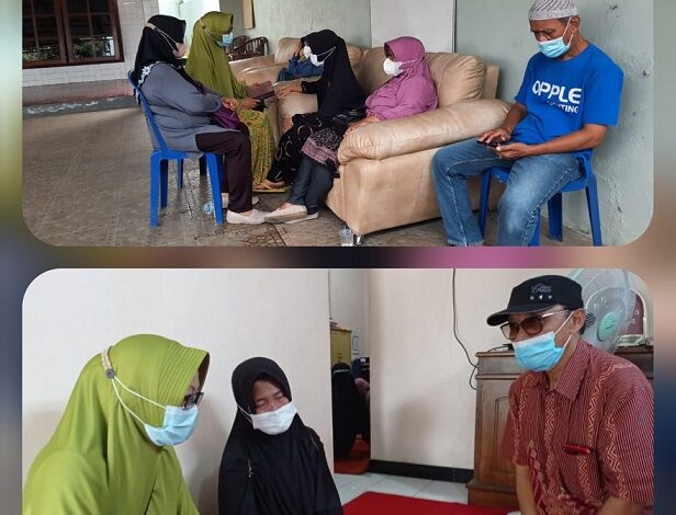 PC Madiun Berta’ziah Dan Menyerahkan Dakem Kpd AW Alm Bp Ali S-621937 – P2Tel