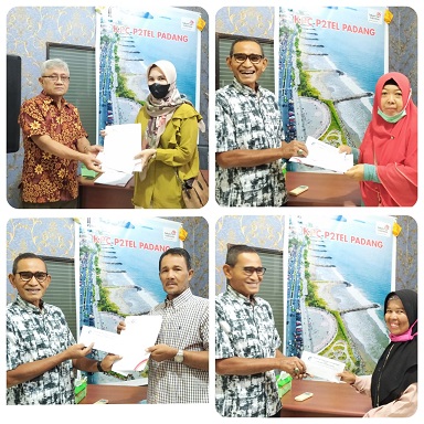 PC Padang Menyerahkan Dakem Kpd AW Alm 4 PMP – P2Tel