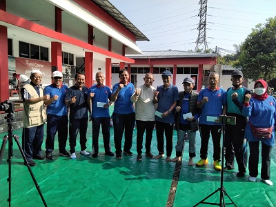 P2tel Tangsel Habis Olah Raga Lanjut Olah Ruh Gelar Kitab Di STO Serua – P2Tel