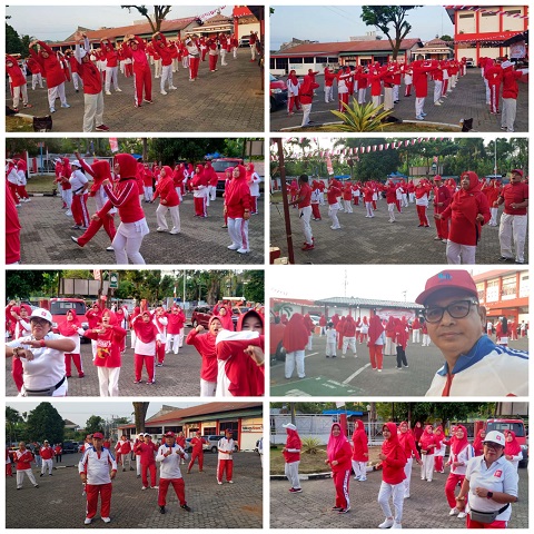 Kegiatan PC Bandar Lampung Senam Dan Lomba 17an – P2Tel