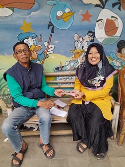 PC Baleendah-Menyerahkan Dakem Kpd 2 Ahli Waris – P2Tel