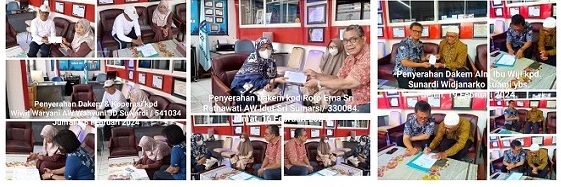 Penyerahan Dakem PC Solo Kpd AW 3 PMP – P2Tel