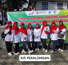 Beberapa KJS P2Tel Cabang-Senam Bersama di Pagilaran – P2Tel