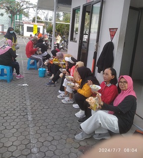 P2Tel Mataram melaksanakan Senam Rutin(07-07-2024) – P2Tel