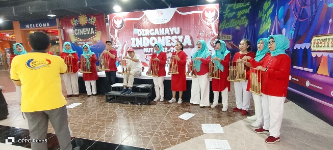 Delta Pesona Angklung Sidoarjo-Memperingati HUT RI ke-79 – P2Tel