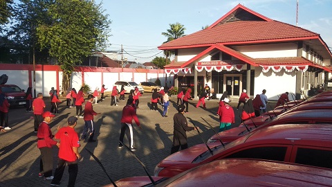 Muscab P2Tel Banjarmasin Periode 2024-2028 Dan Senam – P2Tel
