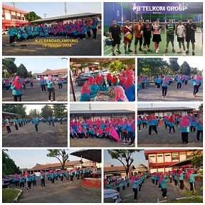 PC Bandar Lampung-OR Senam-Badminton & Silaturahmi – P2Tel