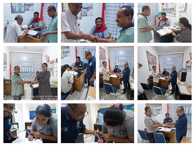 PC MedanSatu-2 Kegiatan Senam & Penyerahan Dakem Kpd 4 PMP – P2Tel