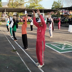 KJS P2Tel Pontianak Senam Rutin(17-11-2024) – P2Tel