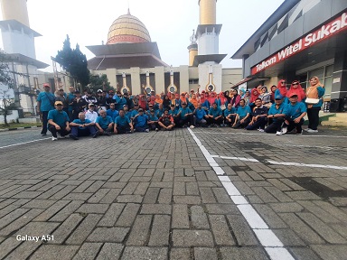 Kantor Telkom Witel Sukabumi Icon Tempat Pelsakanaan Senam – P2Tel