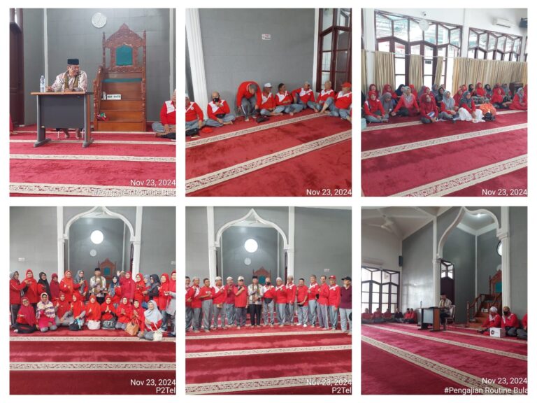 PC MedanSatu Dengan 3 Kegiatan-Senam-Pengajian & Takziah(23-11-2024) – P2Tel
