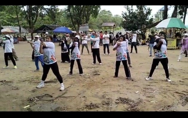 KJS Khatulistiwa P2Tel Pontianak Senam Wisata(19-01-2025) – P2Tel