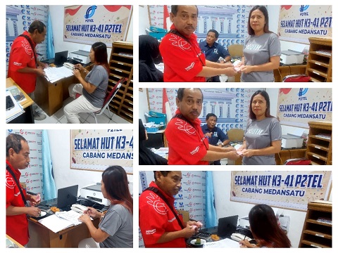 PC MedanSatu-Serahkan Dakem Kpd 4 PMP(07-01-2025) – P2Tel