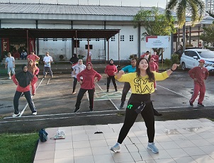 KJS P2TEL Pontianak-Senam Rutin(05-01-2024) – P2Tel