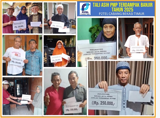 PC Bektim Bantu PMP Terdampak Banjir-(Pendataan Hingga Penyaluran Bantuan) – P2Tel