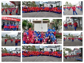 PC MedanSatu Senam & HBH 1446H Dilingkungan Witel Sumut – P2Tel